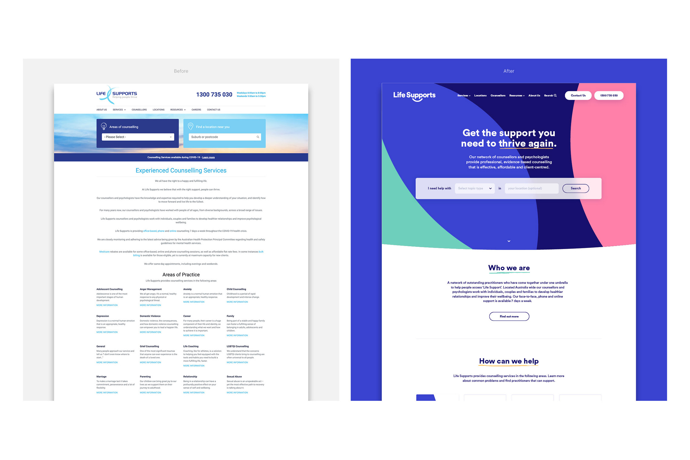 Website Development | Life Supports | WOOtech
